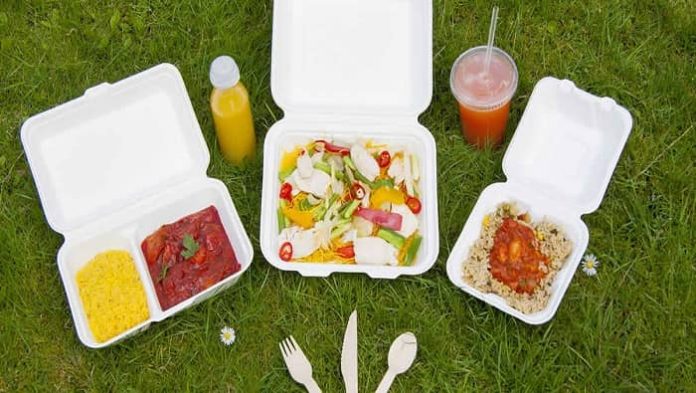 Conserving resources with EPS food packaging